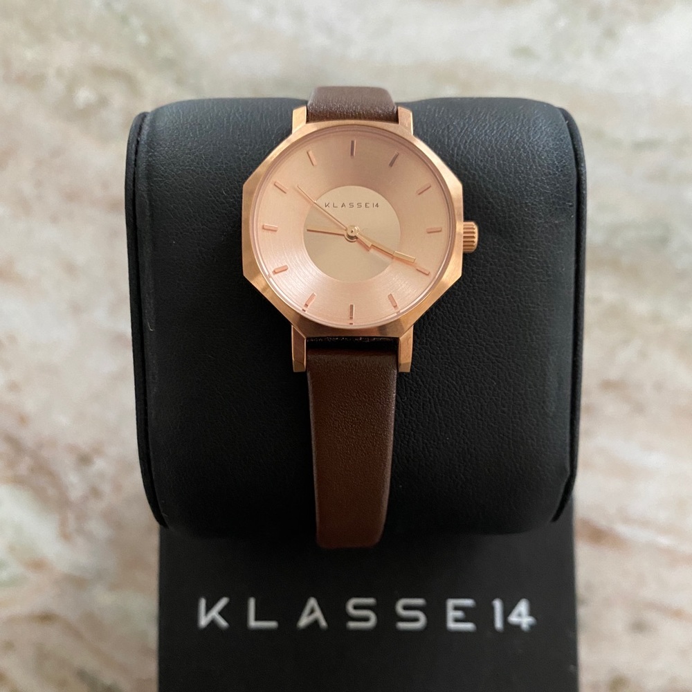 Klasse 14 Okto Rose Gold Brown 28mm - Gem